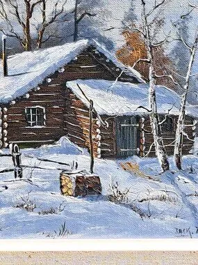 Jack Zitman | Art | Canadian Winter Scene Painting By Jack Zitman ...